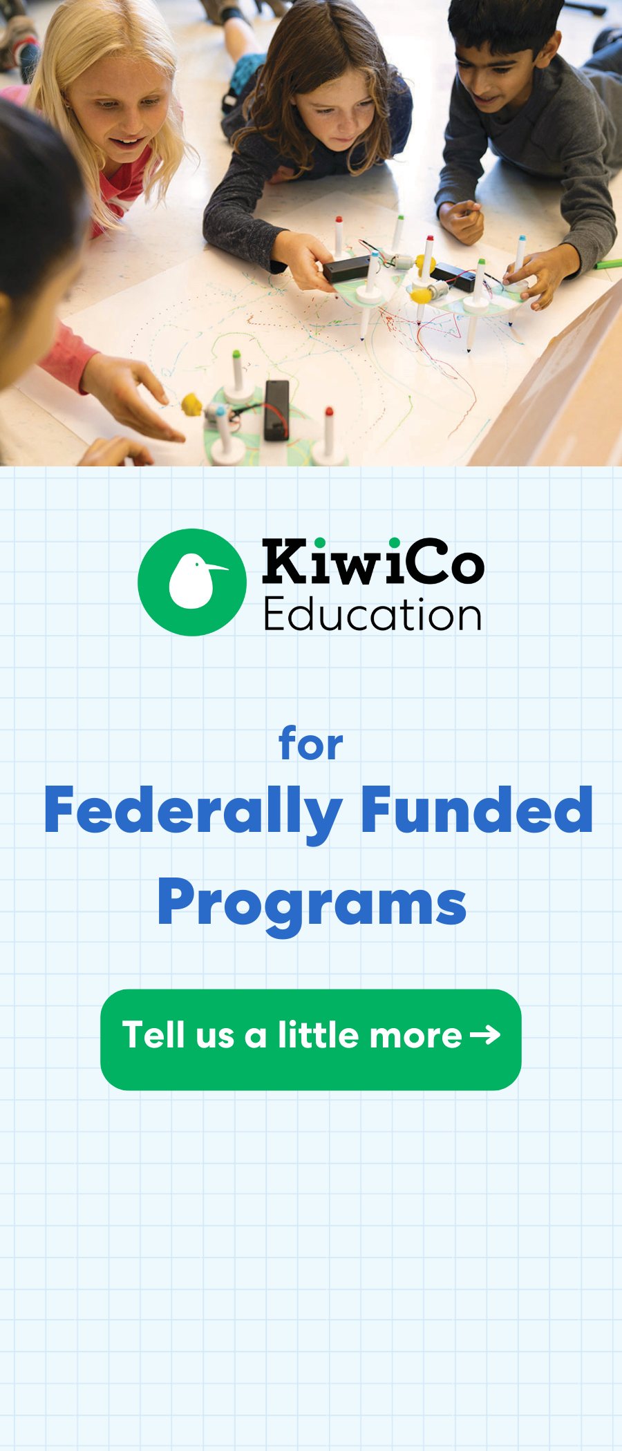 KiwiCo for Federally Funded Programs